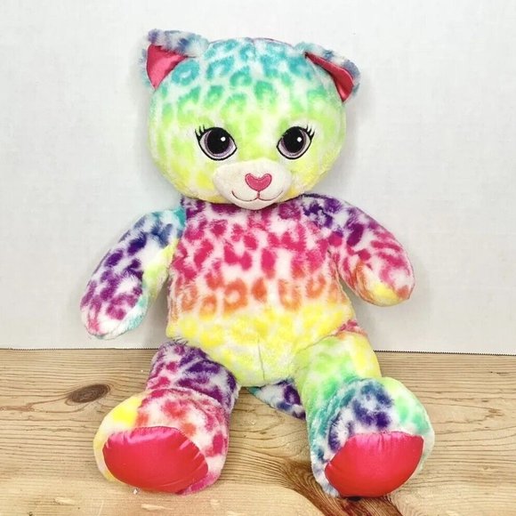 Build-A-Bear Workshop | Toys | Build A Bear Lisa Frank Rainbow Leopard ...